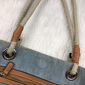 Rosetti | Bags | Vintage Rosetti Reversible Chambray Striped Bag | Poshmark